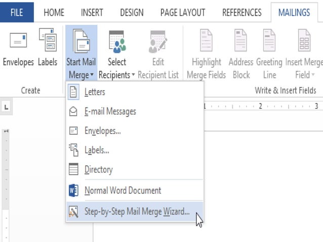 mail-merge