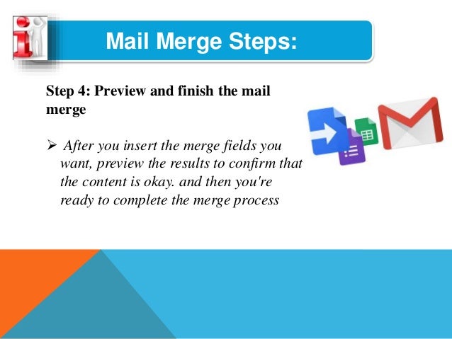 Mail merge