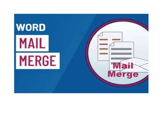 Mail Merge Icon