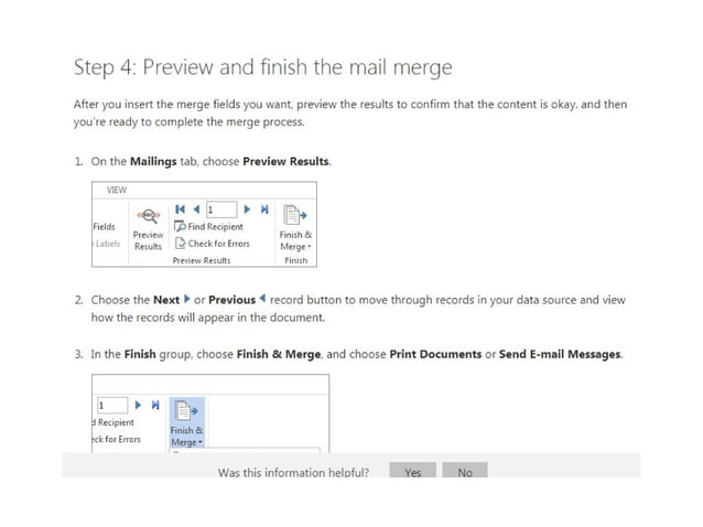 Mail Merge _A Presentation for INSET.ppt
