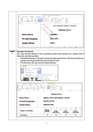 Mail Merge by Ctno | PDF