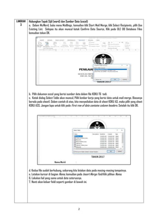 Mail Merge by Ctno | PDF