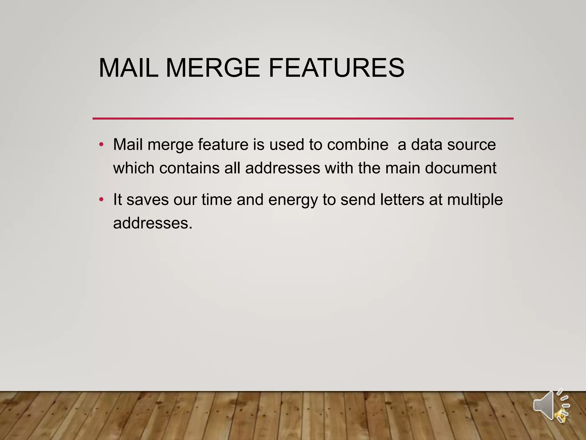 Mail merge in page maker 7 | PPTX