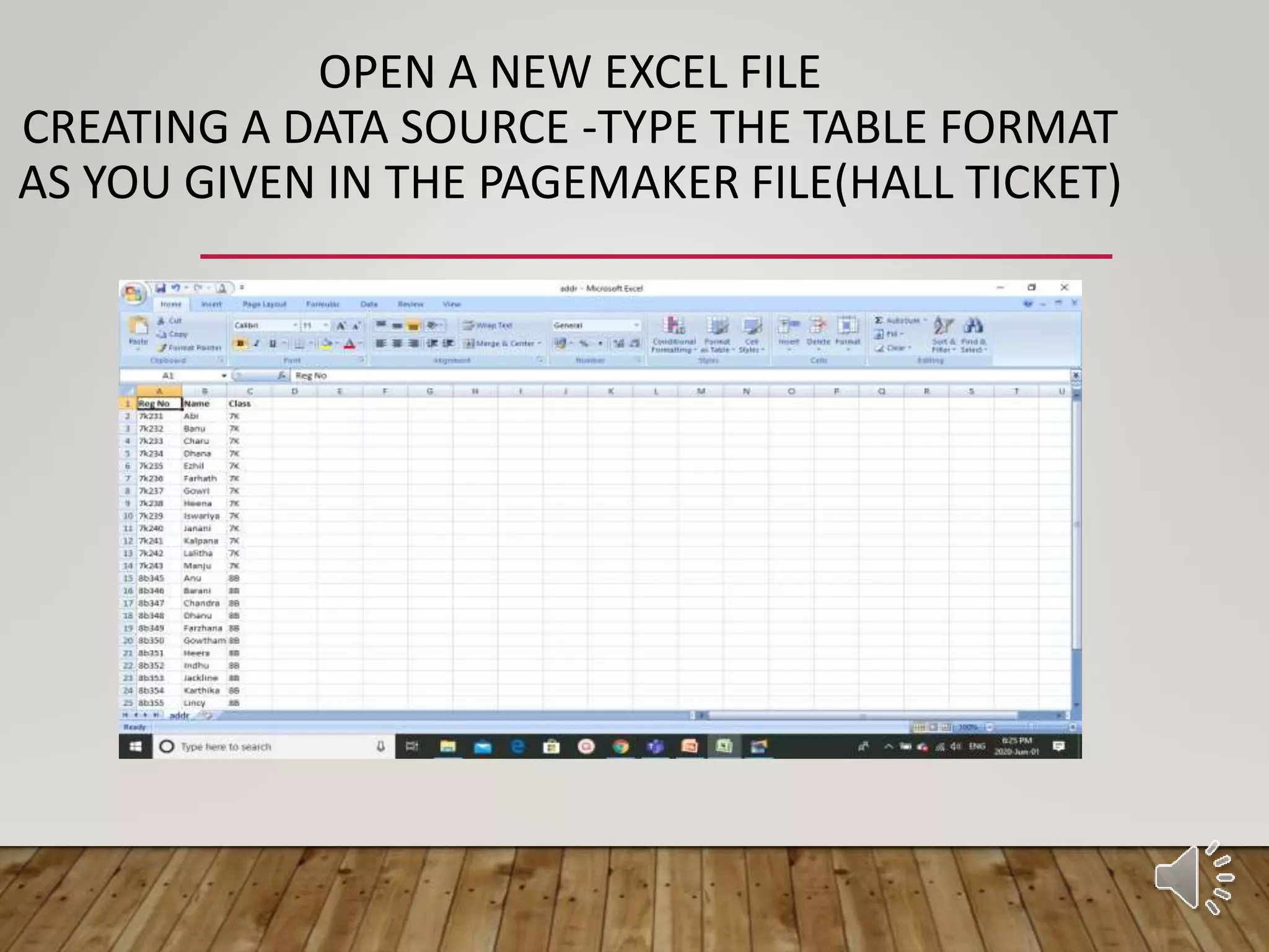 Mail merge in page maker 7 | PPTX