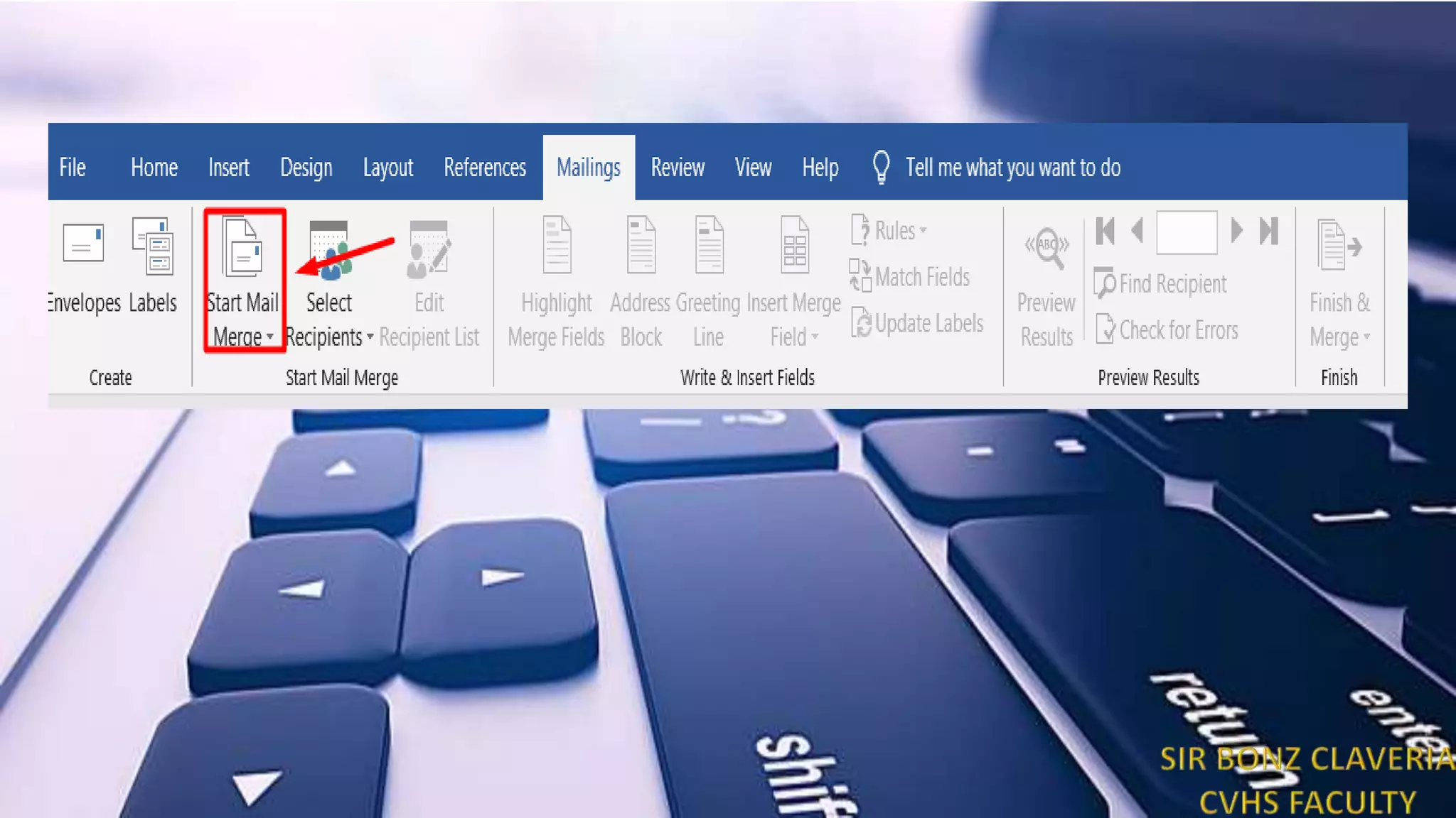 STEPS IN MAKING SIMPLE MAIL MERGE | PPTX
