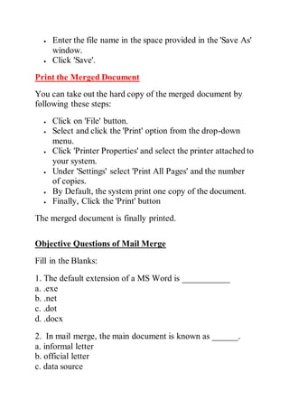 mail merge tutorial.docx