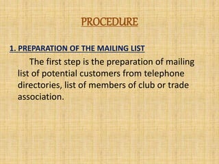 Mail order houses | PPTX