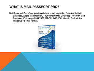 Email Converter | Entourage to Outlook | Thunderbird to Outlook | Apple ...