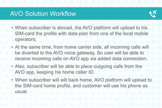AVO - Investors deck | PDF