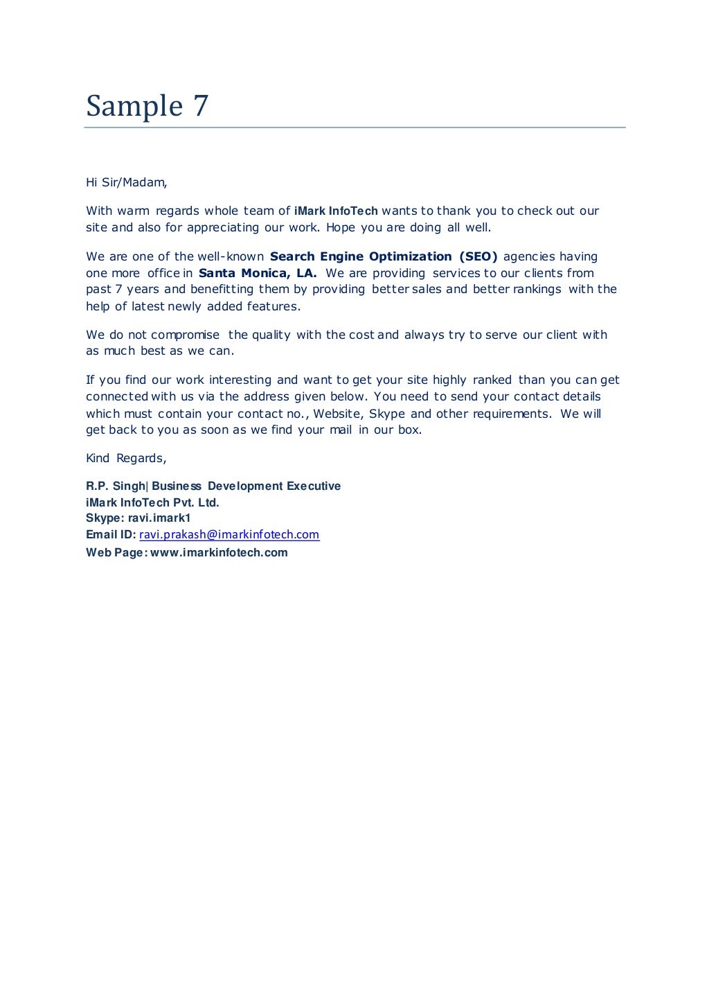 Mail Samples For Business Proposals Mail Samples For Business Proposals