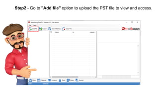 MailsDaddy Introducing PST File Viewer software (1).pptx