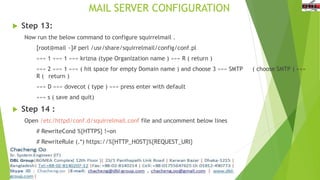 Mail server configuration | PPT