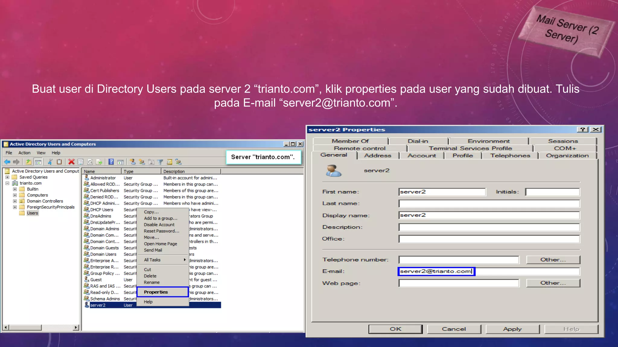 Mail Server Windows Server 2008 | PPT