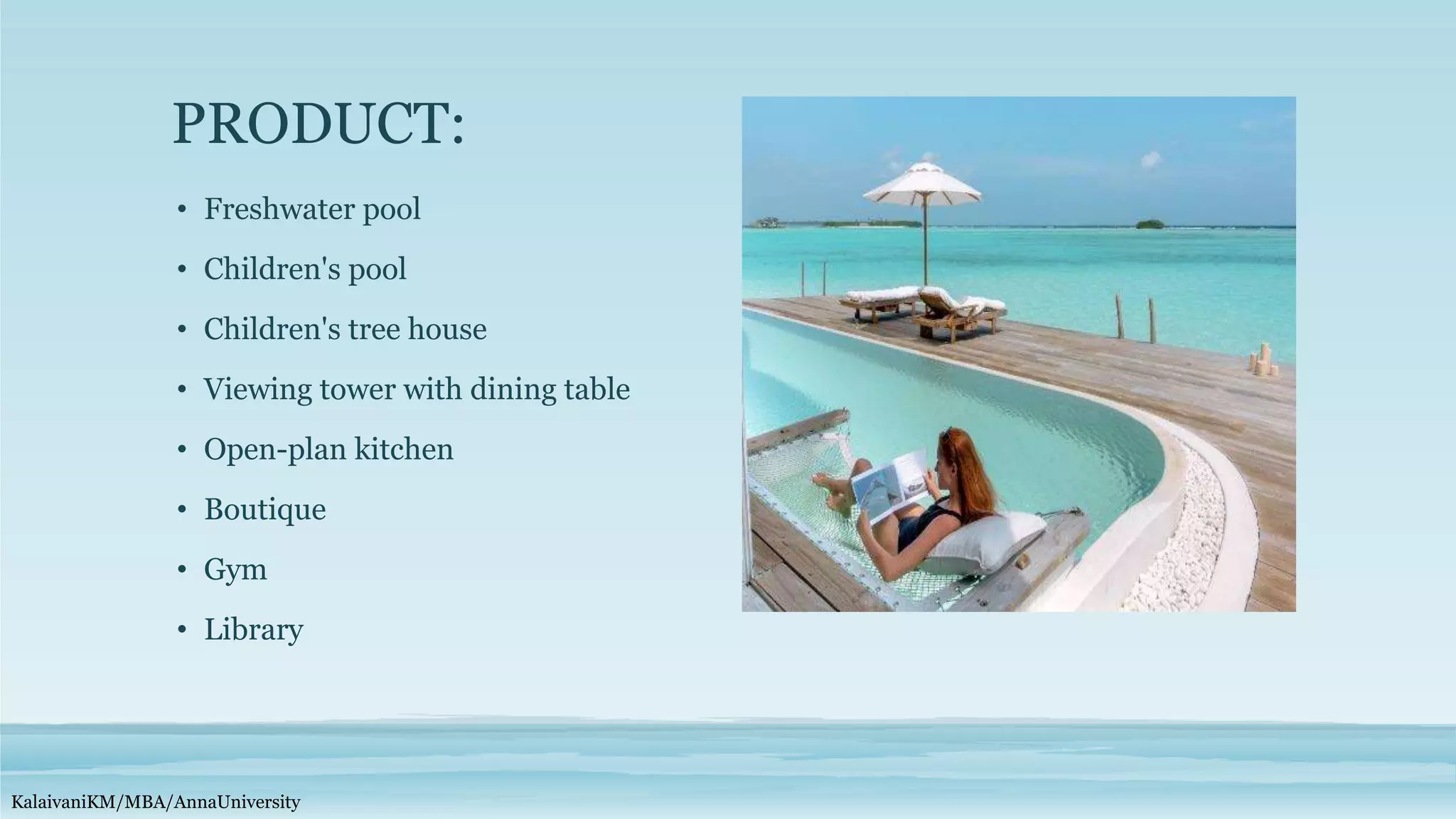 Beach Resort Marketing Mix | PPTX
