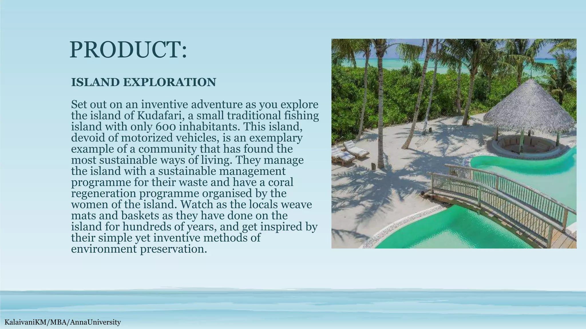 Beach Resort Marketing Mix | PPTX