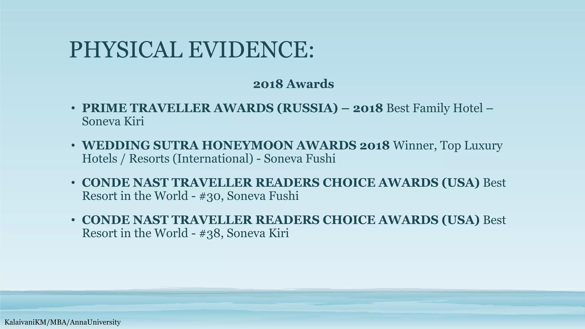 Beach Resort Marketing Mix | PPTX