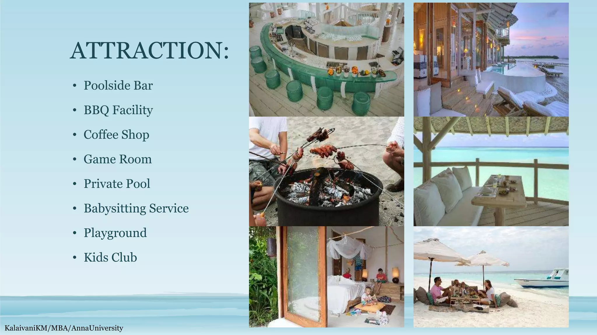 Beach Resort Marketing Mix | PPTX