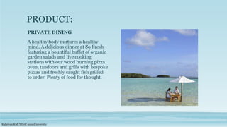 Beach Resort Marketing Mix | PPTX