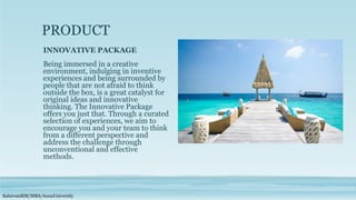 Beach Resort Marketing Mix | PPTX