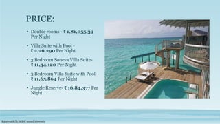 Beach Resort Marketing Mix | PPTX