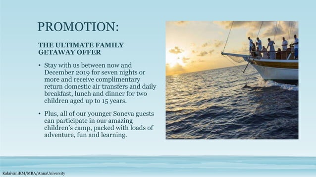 Beach Resort Marketing Mix | PPTX