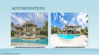Beach Resort Marketing Mix | PPTX