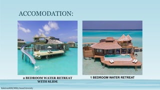 Beach Resort Marketing Mix | PPTX