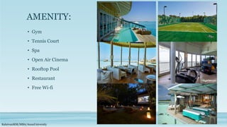 Beach Resort Marketing Mix | PPTX