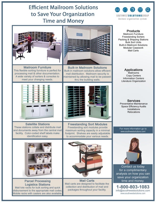 Mailroom Storage Overview