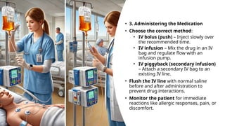 IV drugs administration techniques and.pptx