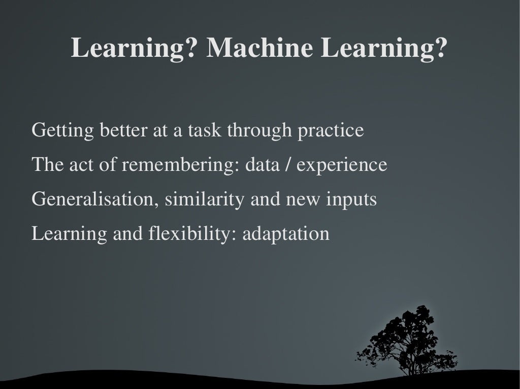 Python and Machine Learning
