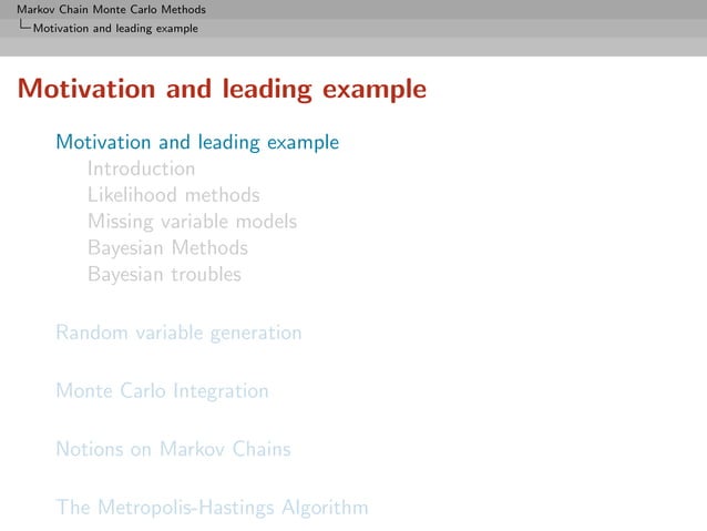 Monte Carlo Statistical Methods | PDF | Physics | Science