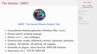 NASA GMAT: Space Mission Design for Everyone | PDF