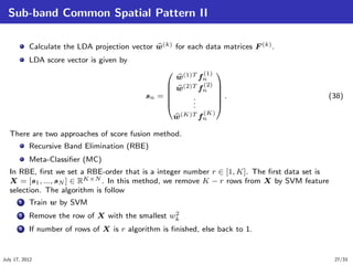Introduction to Common Spatial Pattern Filters for EEG Motor Imagery ...
