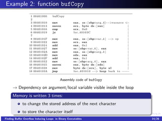 Buffer Overflow Prone Function Detection | PPT