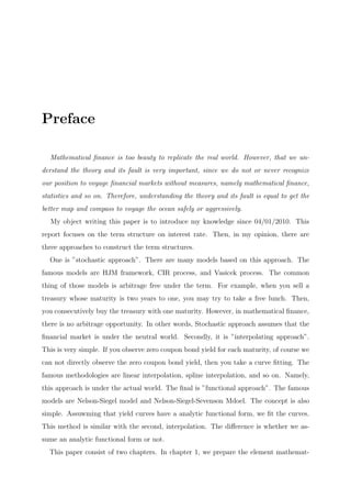 金利期間構造について:Forward Martingale Measureの導出 | PDF