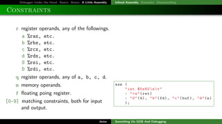 Debugger Principle Overview & GDB Tricks | PPT