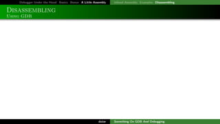 Debugger Principle Overview & GDB Tricks | PPT