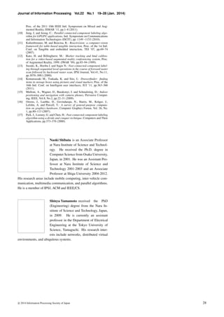 GPGPU-Assisted Subpixel Tracking Method for Fiducial Markers | PDF