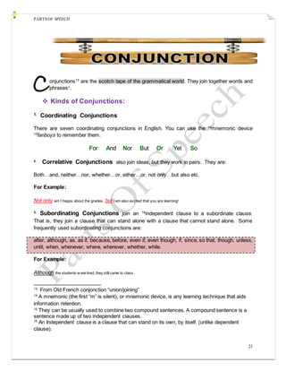 Parts Of Speech | PDF