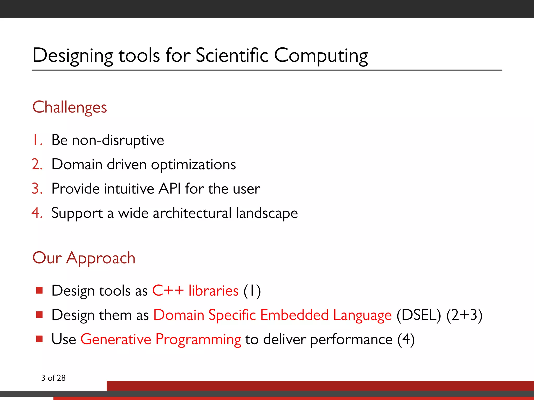 Automatic Task Based Code Generation For High Performance Dsel Ppt