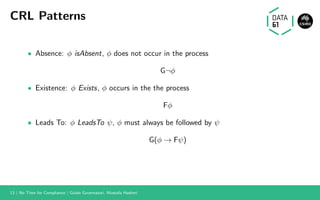 No Time for Compliance | PPT