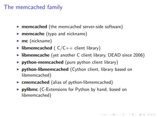 Reinventing the wheel: libmc | PPT