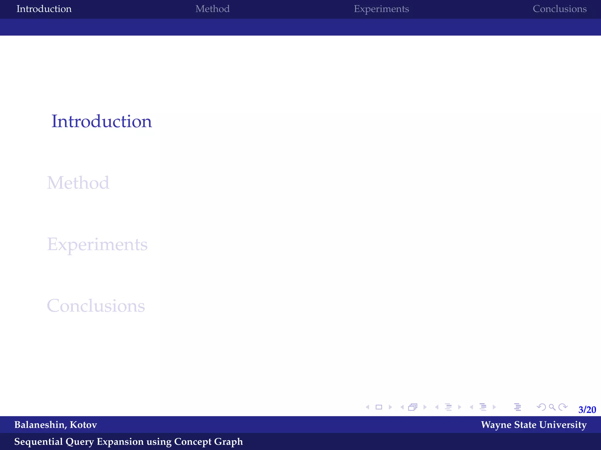 Sequential Query Expansion using Concept Graph | PDF