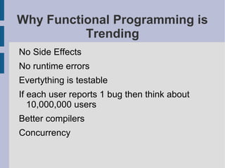 Elm & Elixir: Functional Programming and Web | PPT