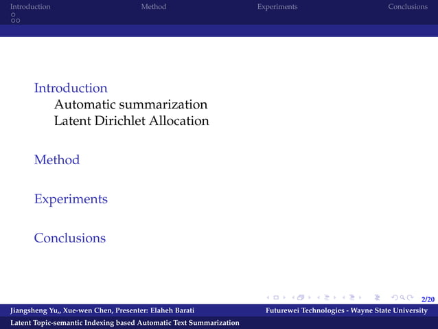 Latent Topic-semantic Indexing based Automatic Text Summarization | PPT Latent Topic-semantic Indexing based Automatic Text Summarization | PPT