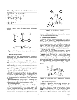 Program slicing | PDF