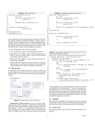 Hoisting Nested Functions | PDF