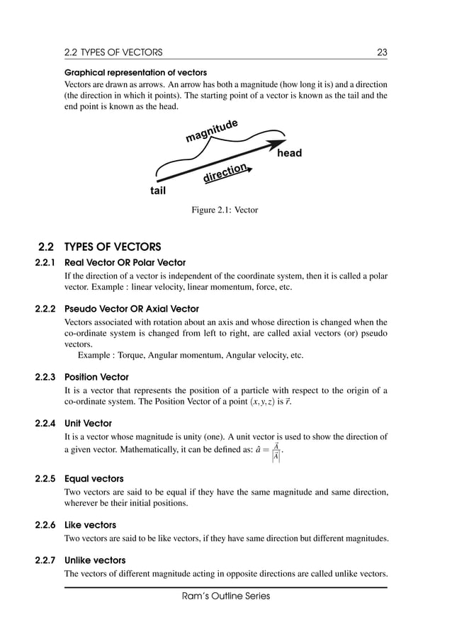 Physics Notes First Year Class | PDF | Physics | Science