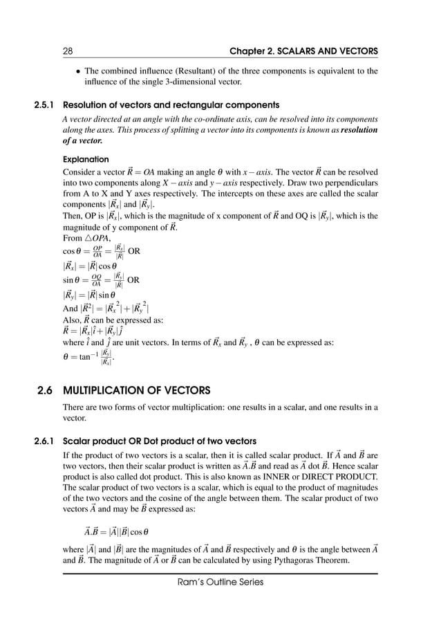 Physics Notes First Year Class | PDF | Physics | Science